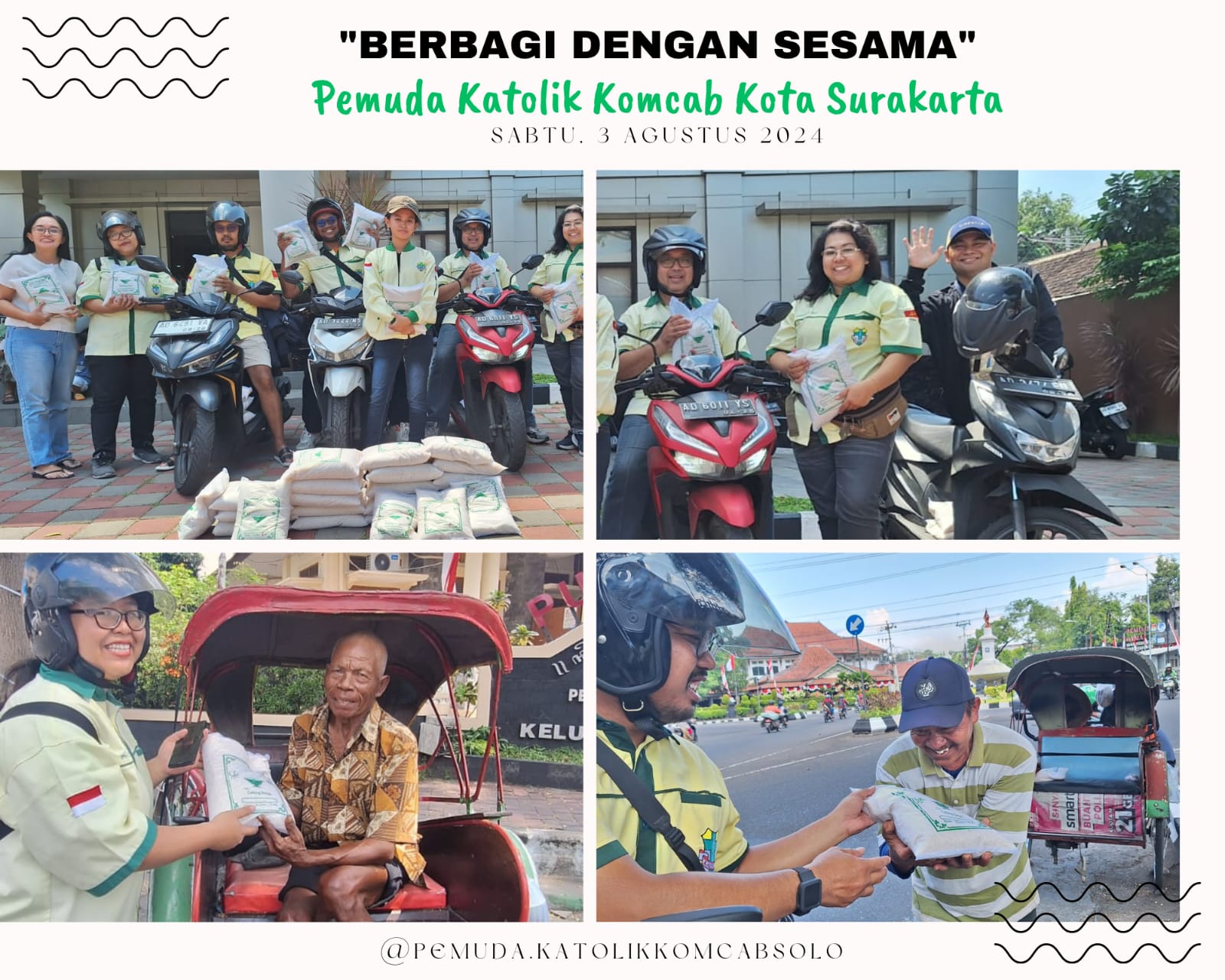 "Berbagi Berkat Dengan Sesama" Pemuda Katolik Komcab Kota Surakarta ...